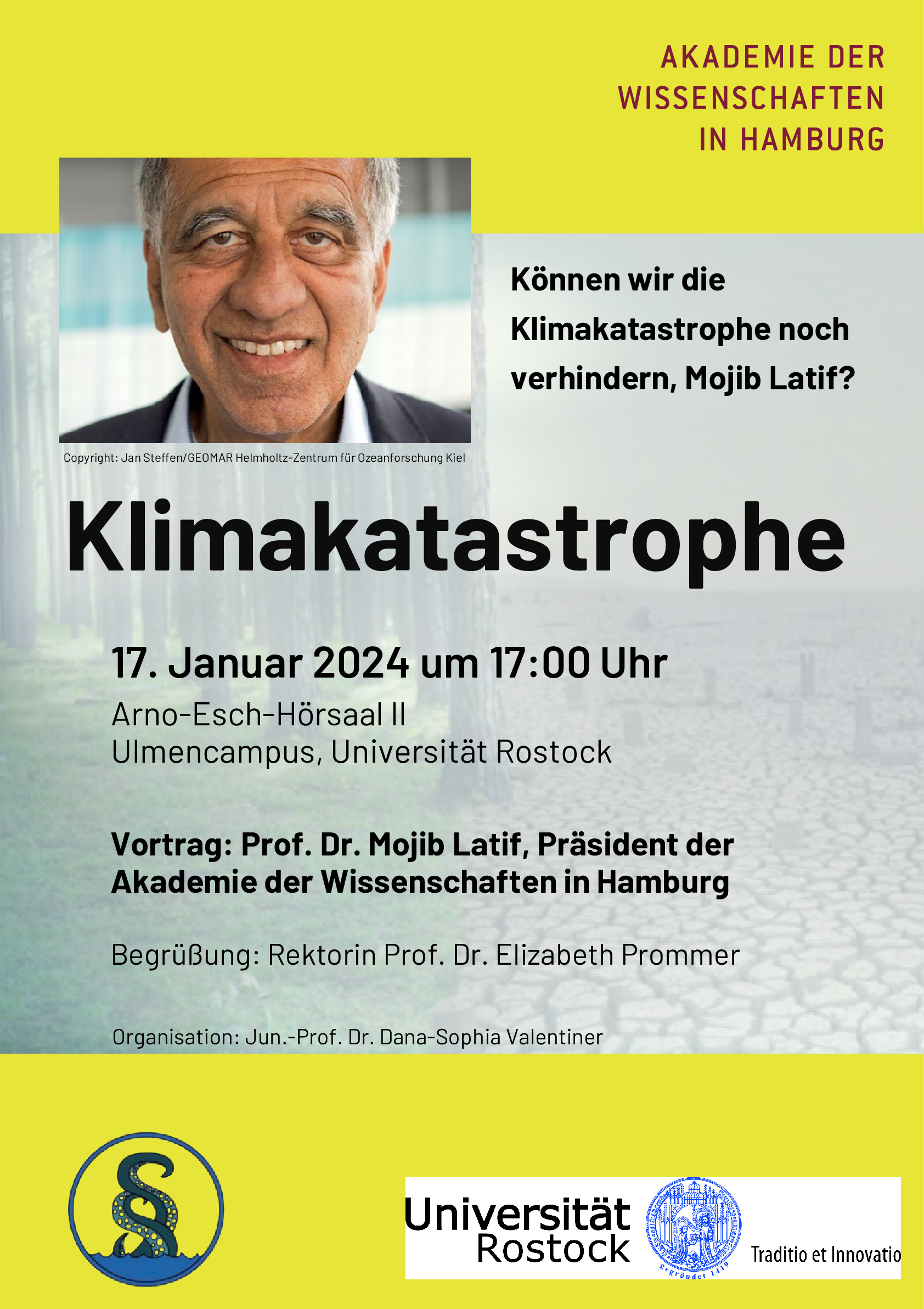 Gastvortrag zur Klimakatastrophe mit Prof. Dr. Mojib Latif ...